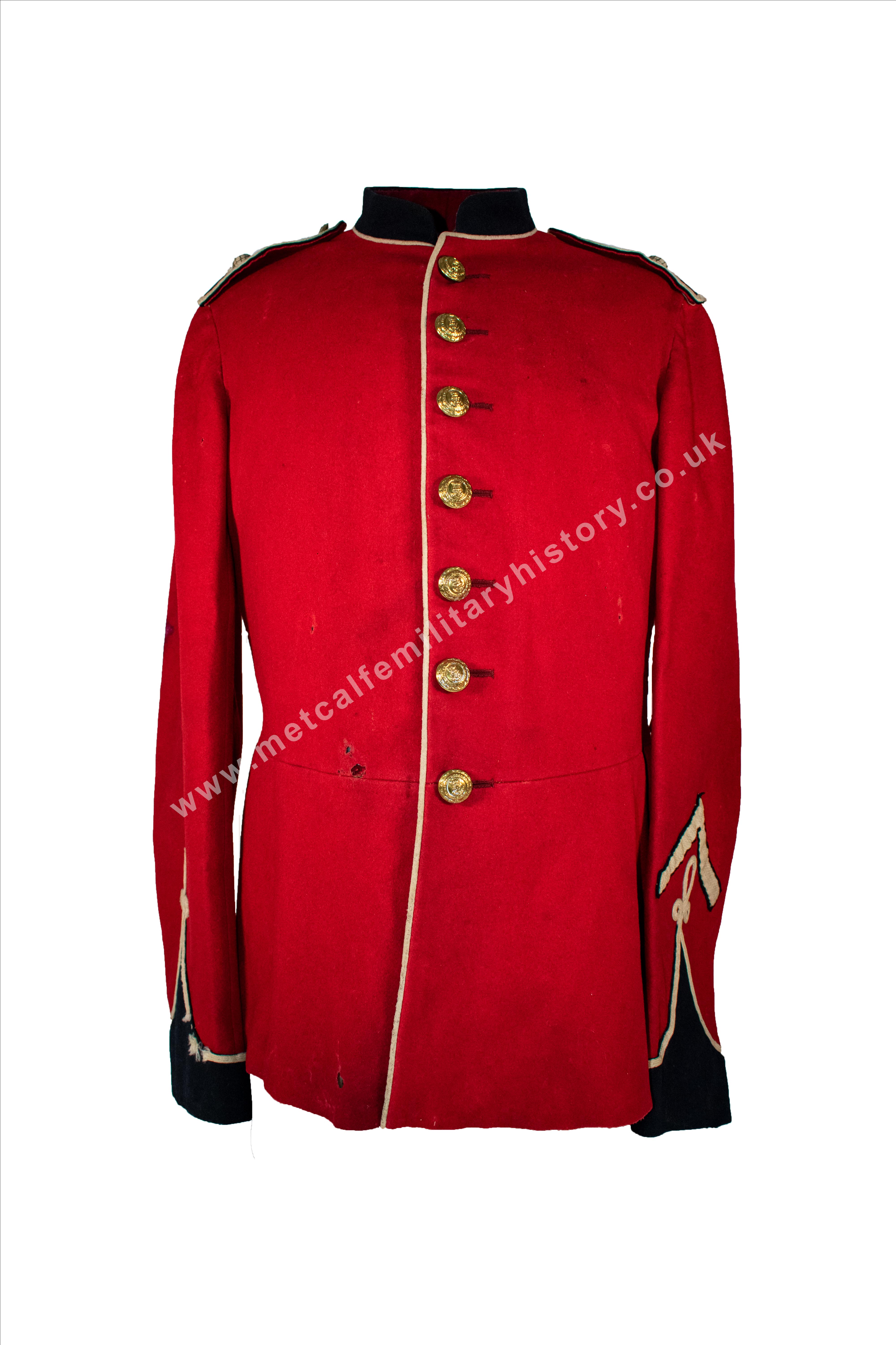 Victorian Tunic – Royal Marine Light Infantry – Metcalfe Military History