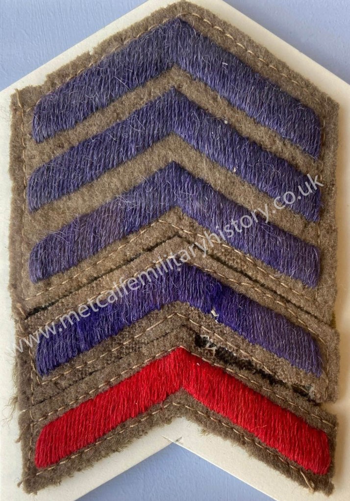 Overseas Service Chevrons – Metcalfe Military History