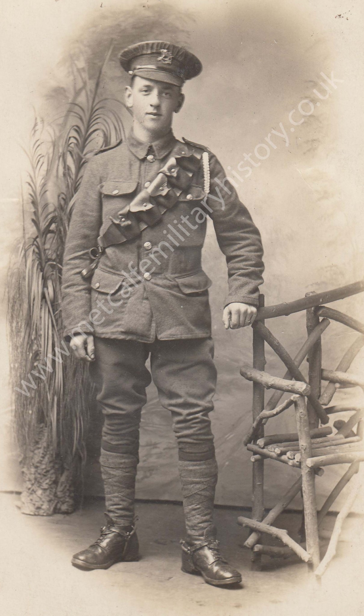 Photos of the Great War – Leslie Shock – Herefordshire Regiment ...